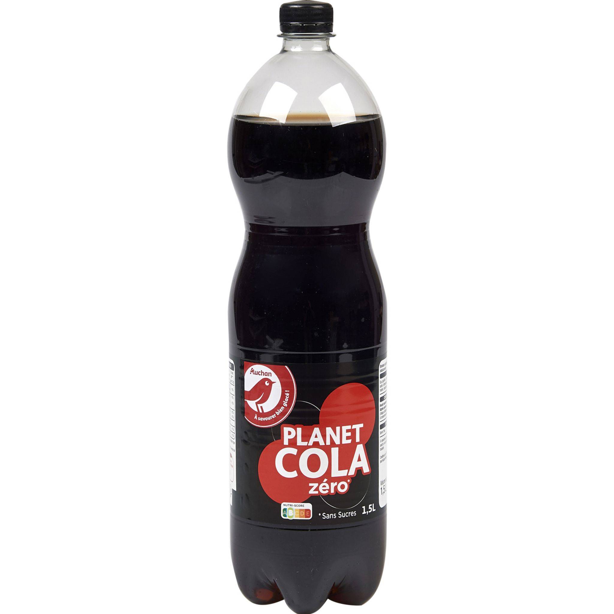 Auchan - Planet cola zéro 1,5L