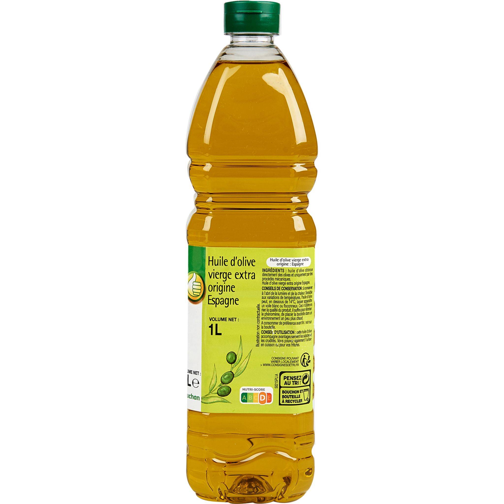 Auchan - Huile d'olive vierge extra 1L