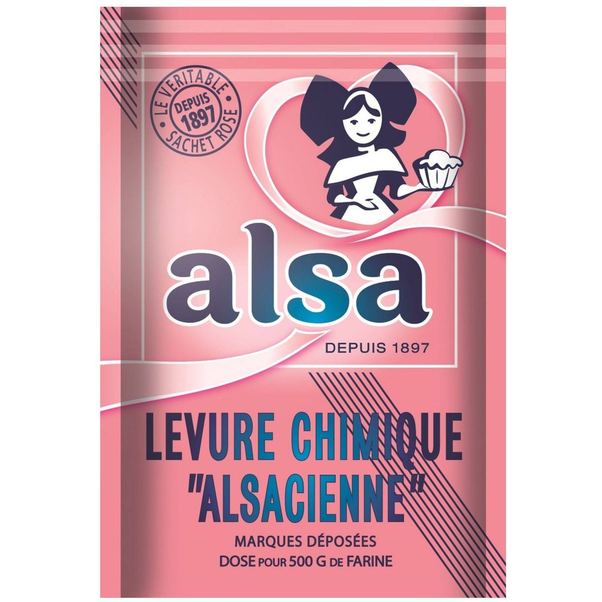 Auchan - Levure chimique 8x11g