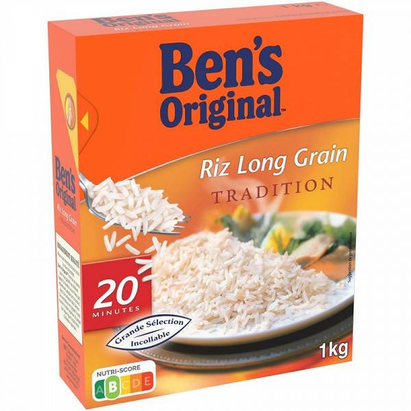 Auchan - Riz long grains 1kg