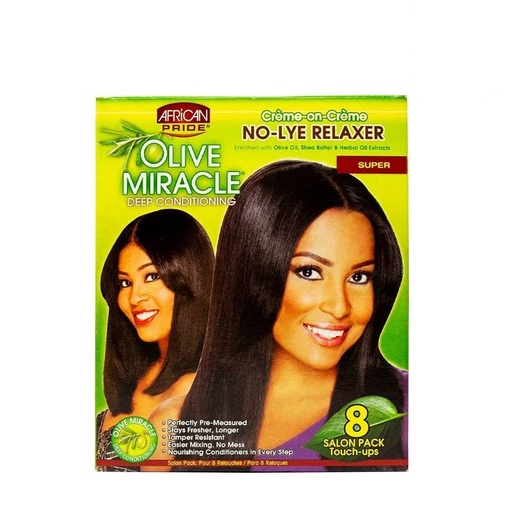 Auchan - Défrisant à l'huile d'olive x8