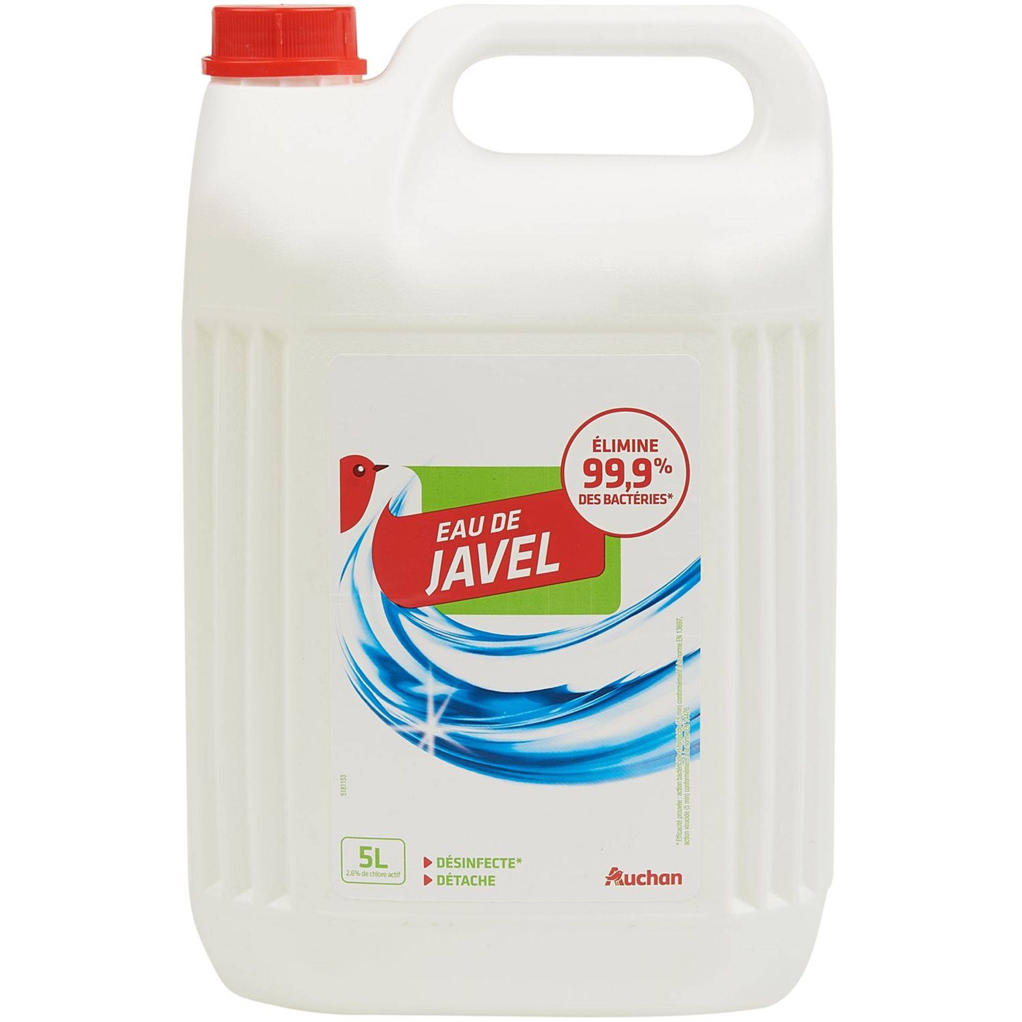 Auchan - Eau de javel 5L