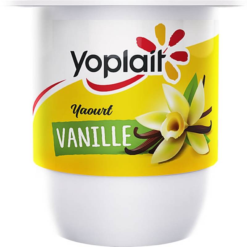 Auchan - Yaourt aromatisé à la vanille naturelle 125g