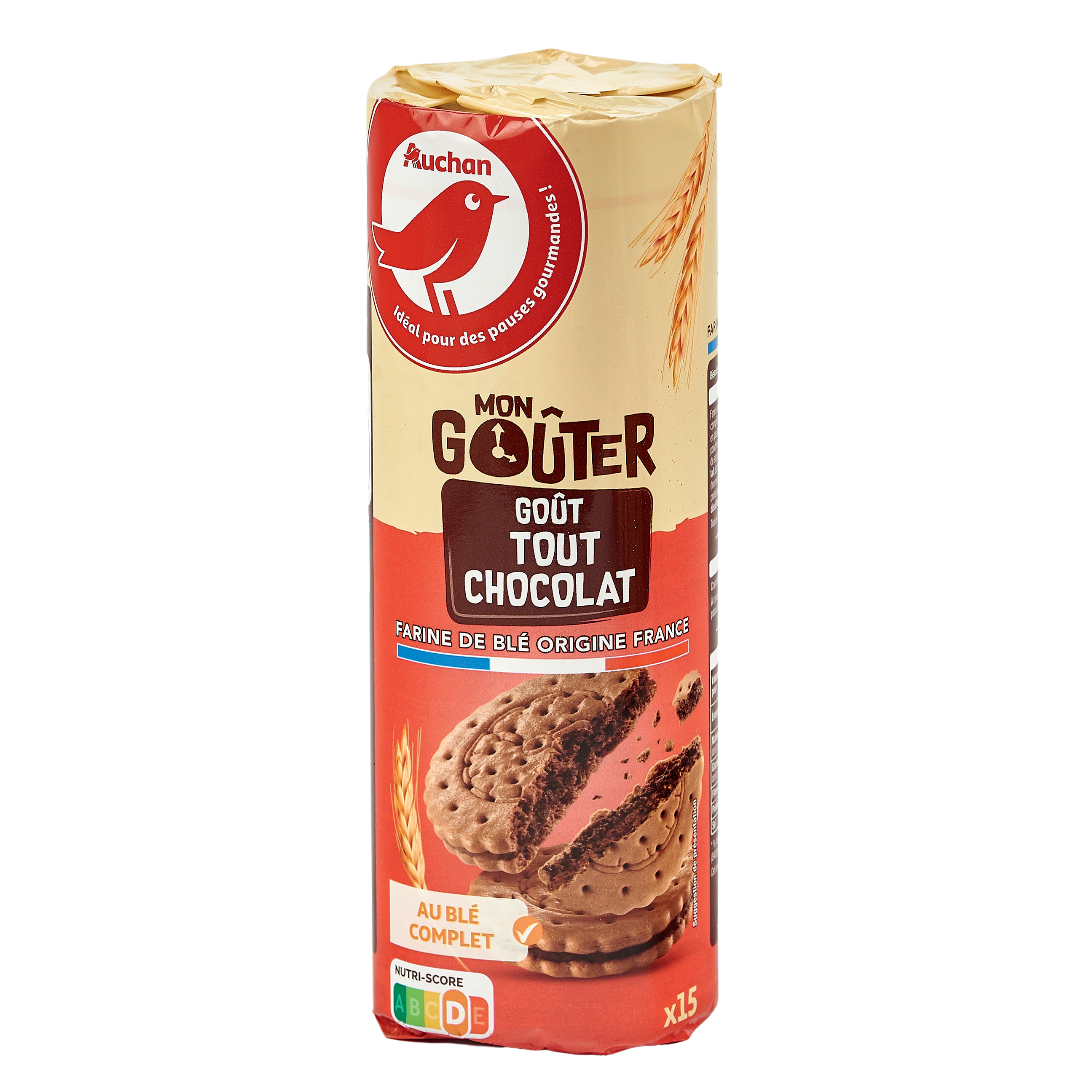 Auchan - Mon goûter goût tout chocolat 275g