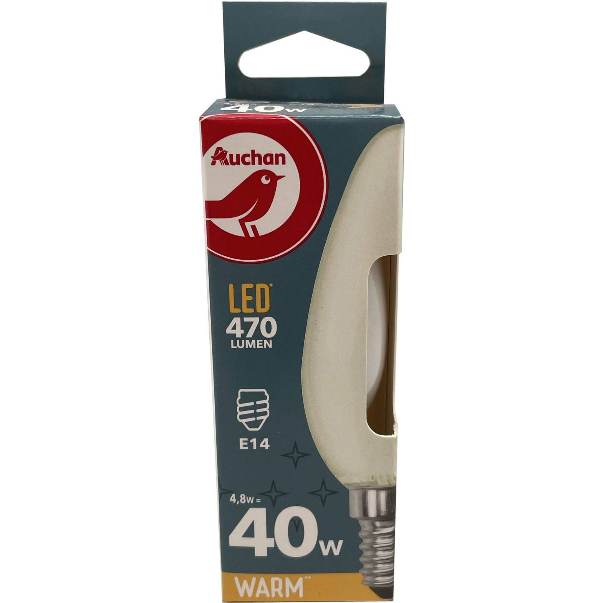 Auchan - Led fl 40w ch bl1