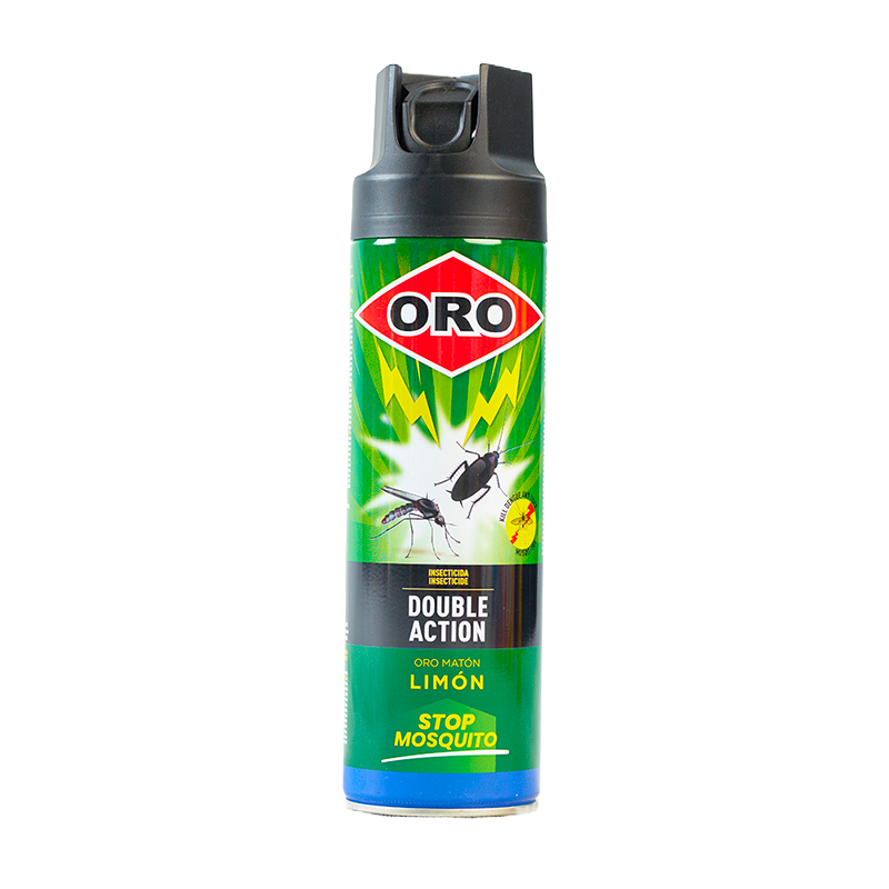 Auchan - Insecticide aérosol double action au citron 500 ml