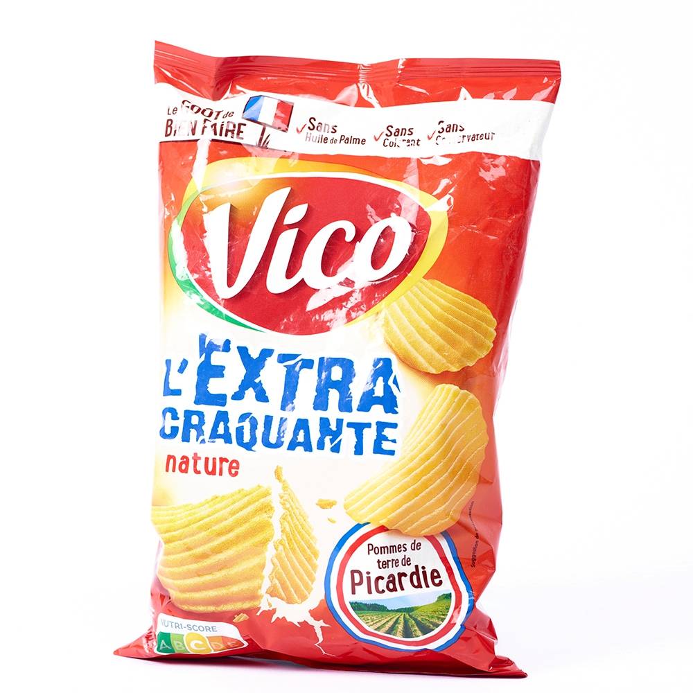Auchan - Chips l'extra craquante nature 150g
