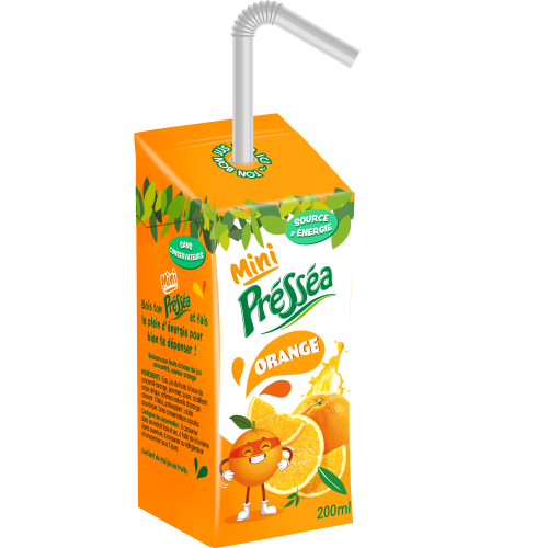 Auchan - Mini jus d'orange 200ml