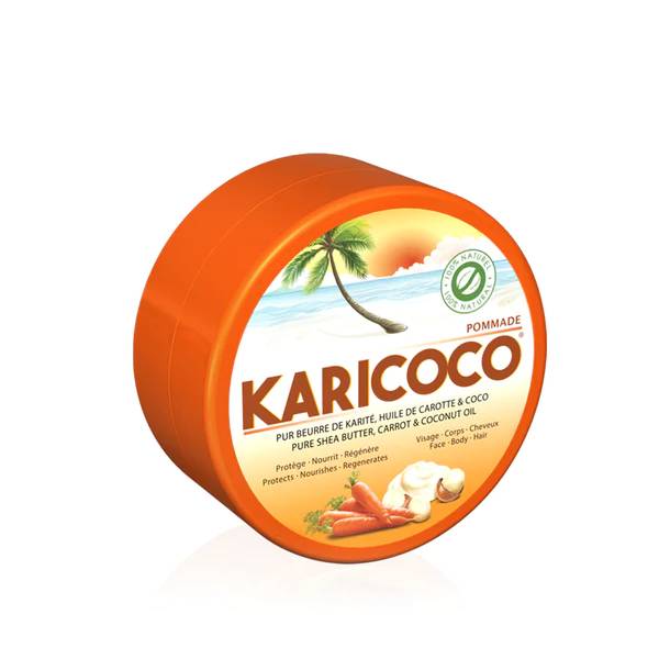 Auchan - Pommade pur beurre de karité, huile de carotte et coco 80g