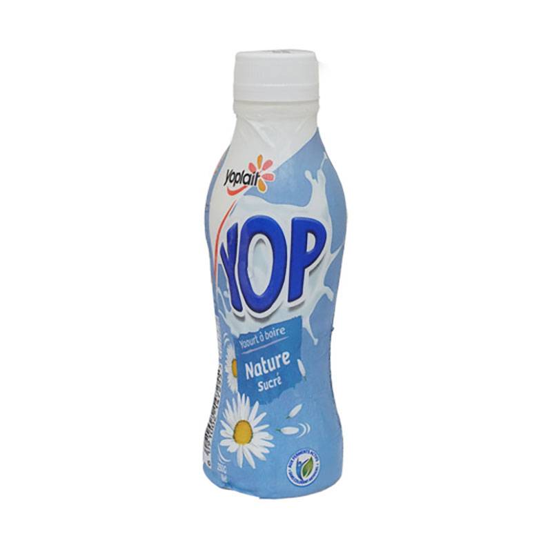 Auchan - Yop yaourt à boire nature sucré 250g