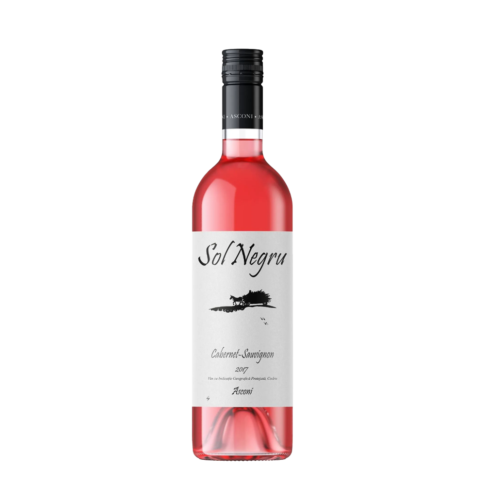 Auchan - Vin rose sol negru 75cl