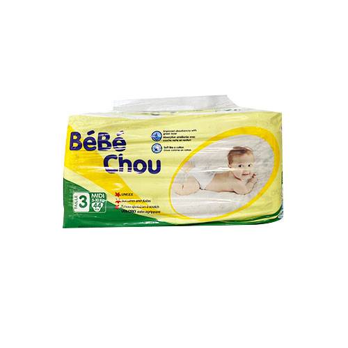 Auchan - Couches bébés midi taille 3 (5-10kg) x44